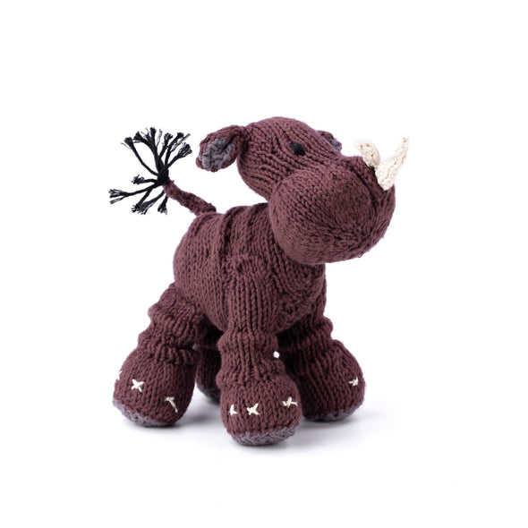 Hand Knitted Rhino – Sheldrick Trading Limited